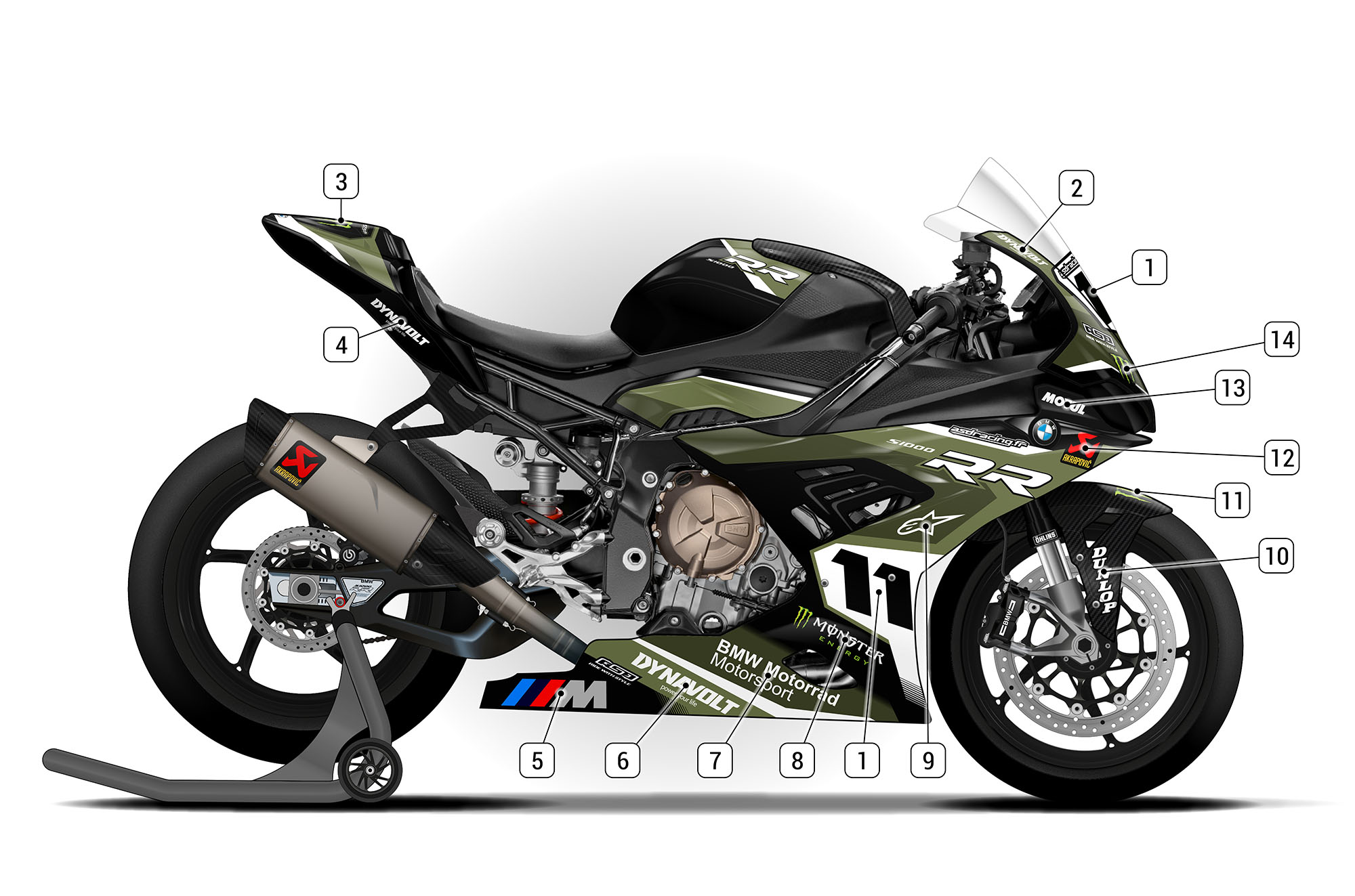BMW S1000RR 2019/22 | ASD Racing
