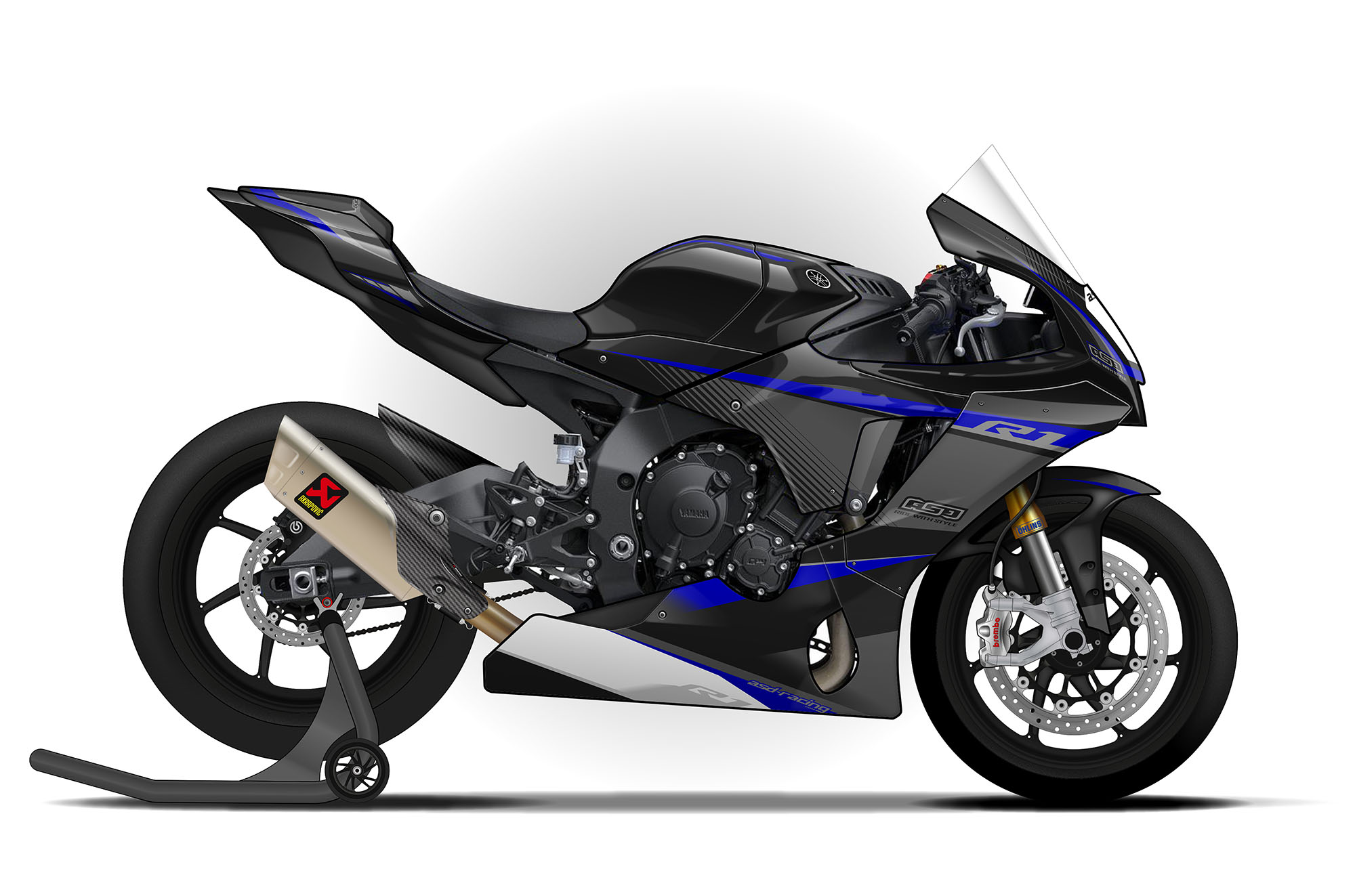 Yamaha R1 2020 24 D1 ASD Racing Yamaha R1 2020 24 D1 ASD Racing