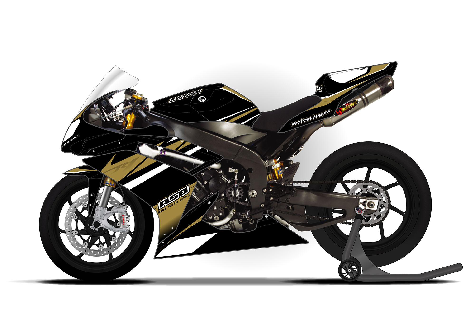 Yamaha R1 2007 08 ASD Racing Yamaha R1 2007 08 ASD Racing