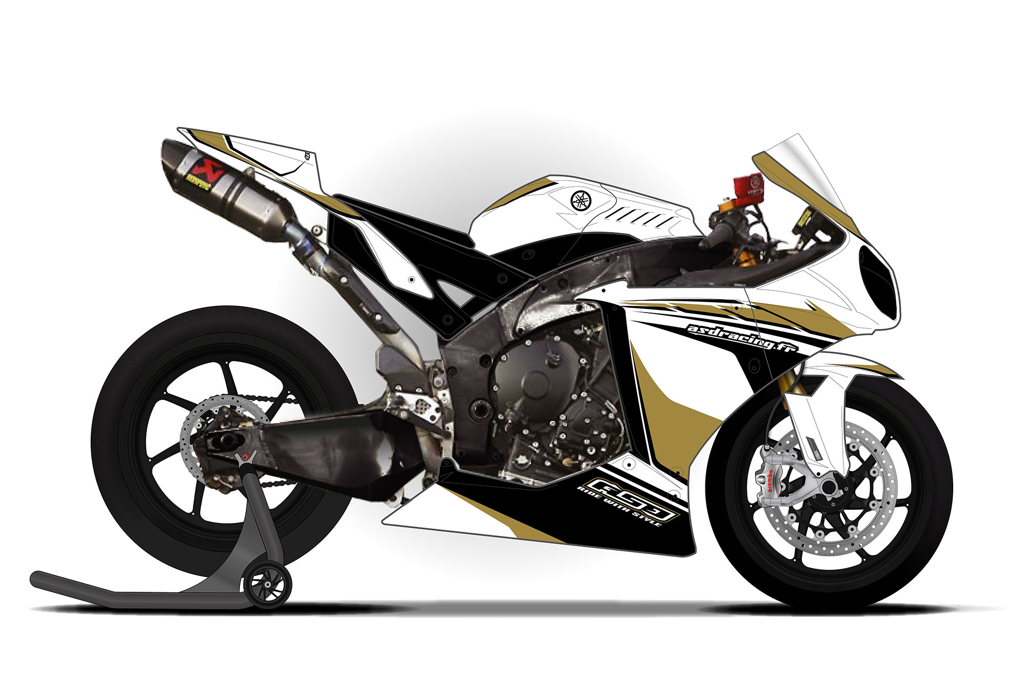 Yamaha R1 2009 11 ASD Racing
