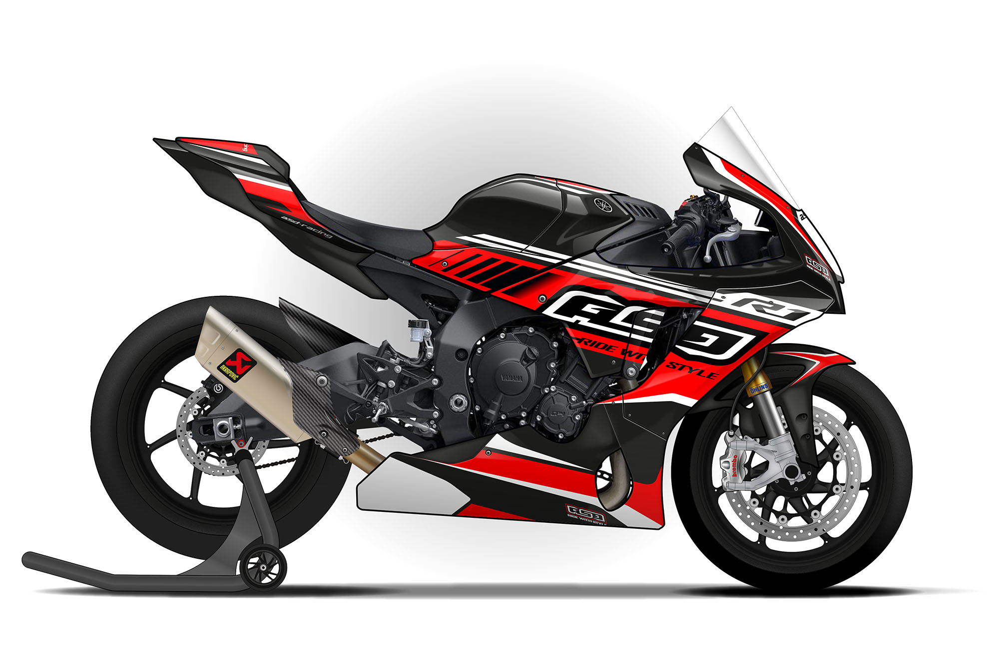 Yamaha R1 2020 24 D2 ASD Racing Yamaha R1 2020 24 D2 ASD Racing