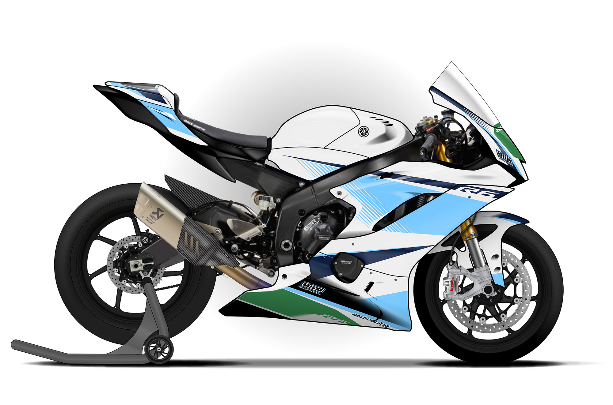 Yamaha R6 2017 24 ASD Racing