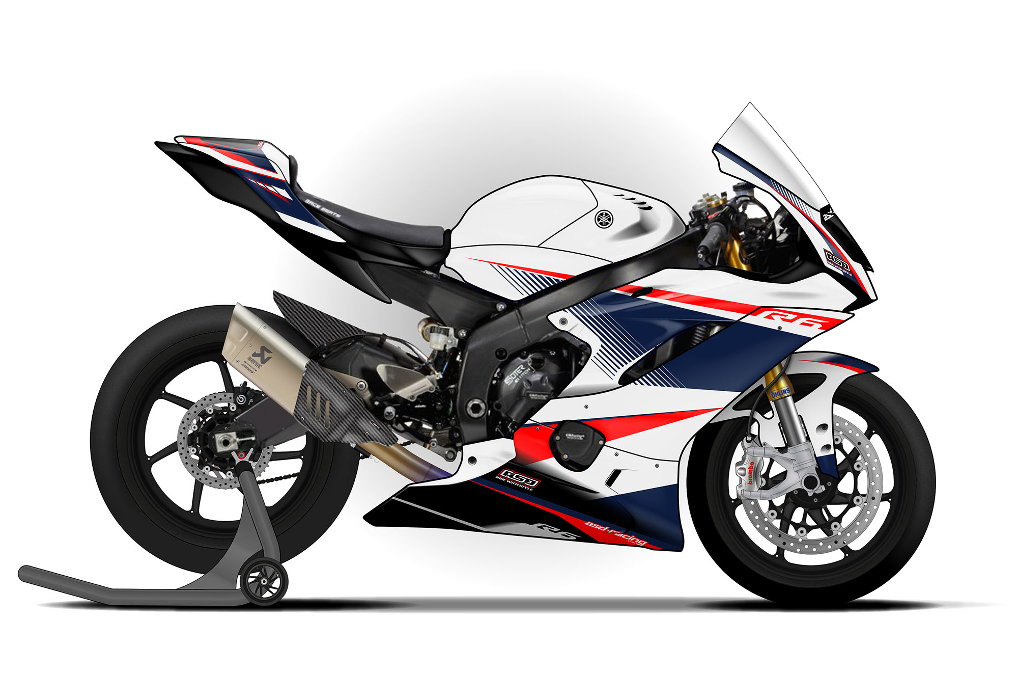 Yamaha R6 2017 24 ASD Racing Yamaha R6 2017 24 ASD Racing