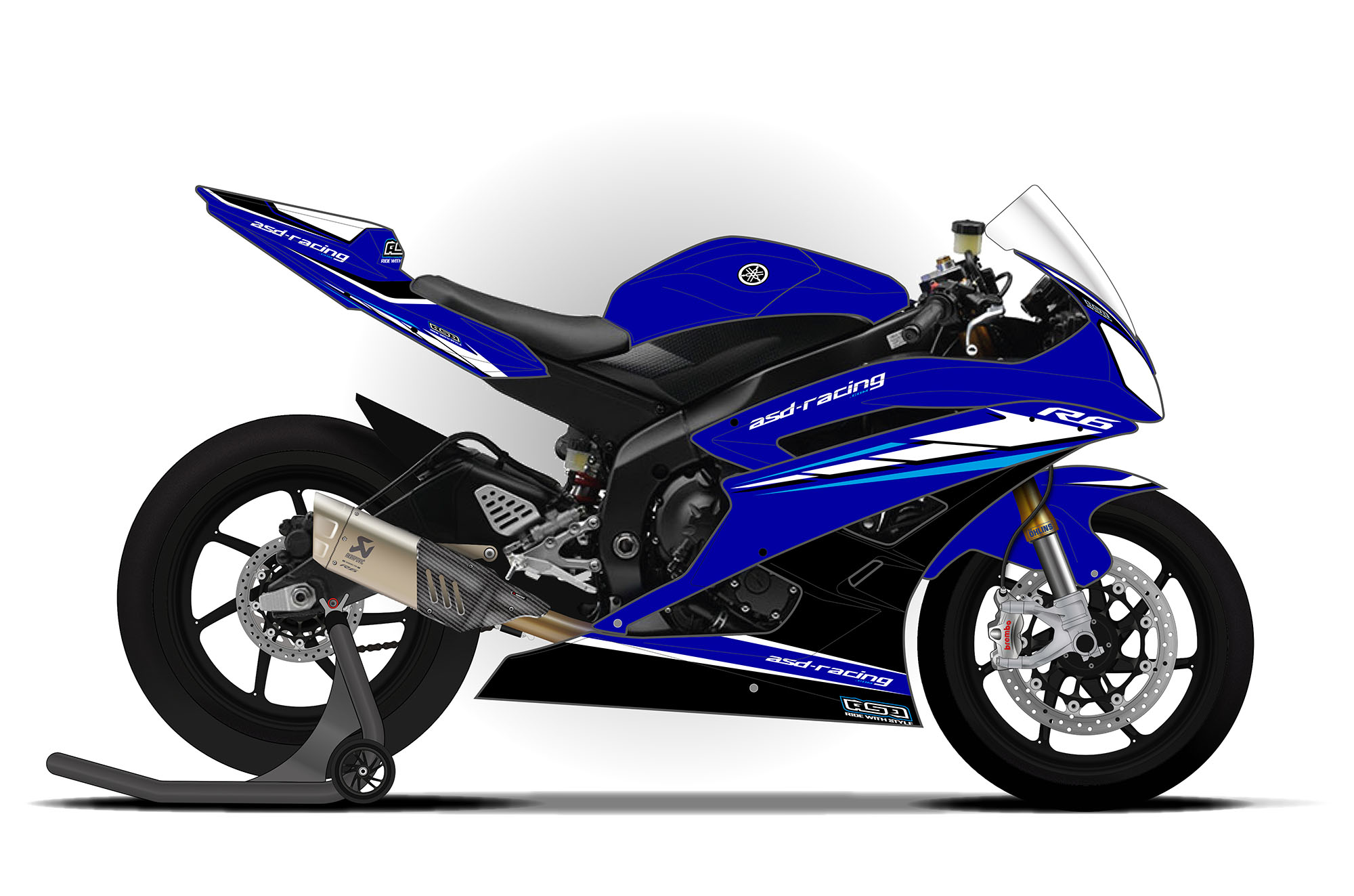Yamaha R6 2006 07 ASD Racing