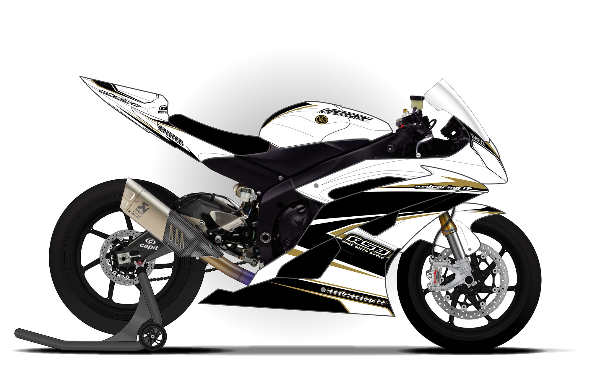 Yamaha R6 2008 16 ASD Racing Yamaha R6 2008 16 ASD Racing
