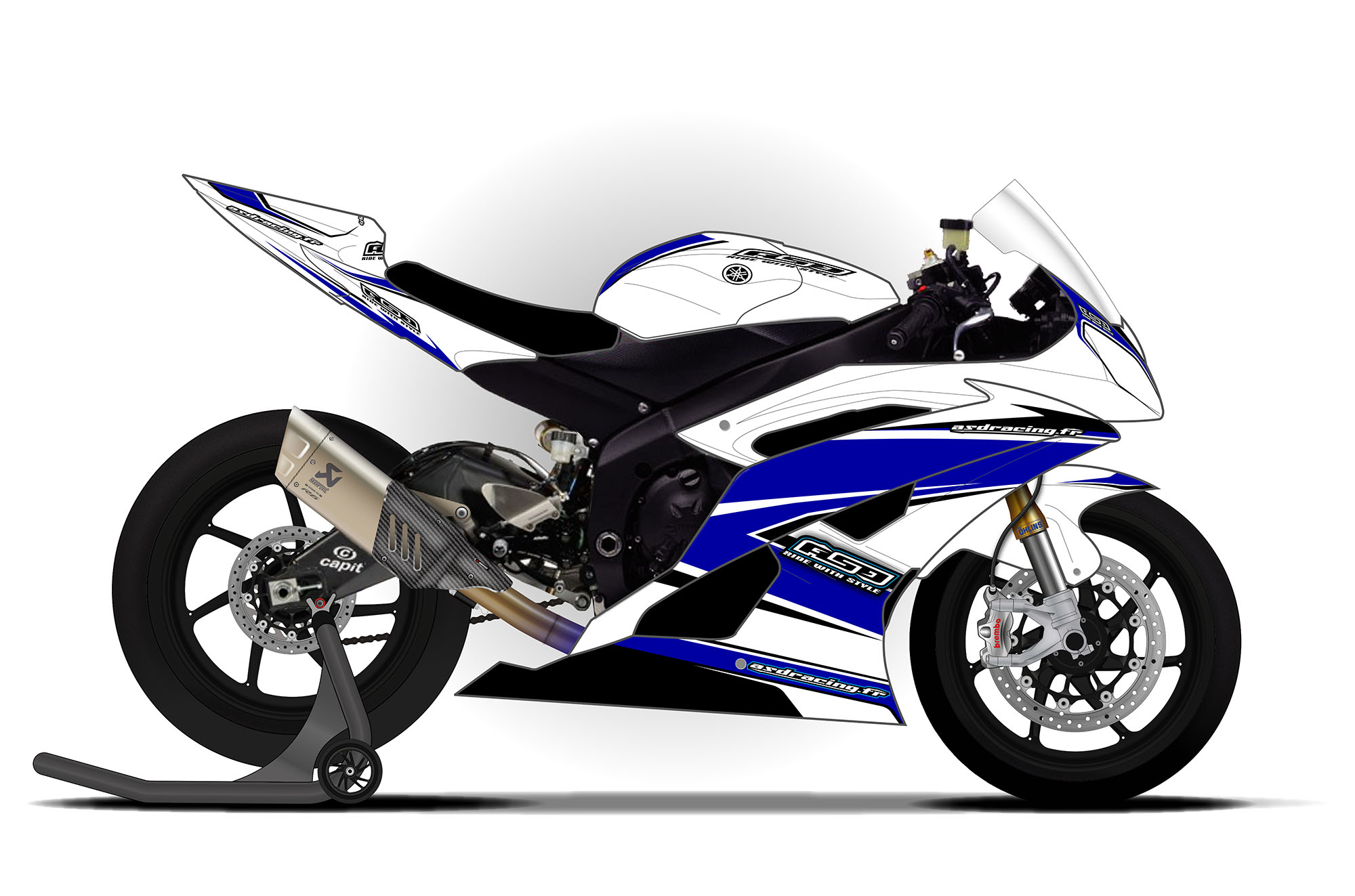 Yamaha R6 2008 16 ASD Racing