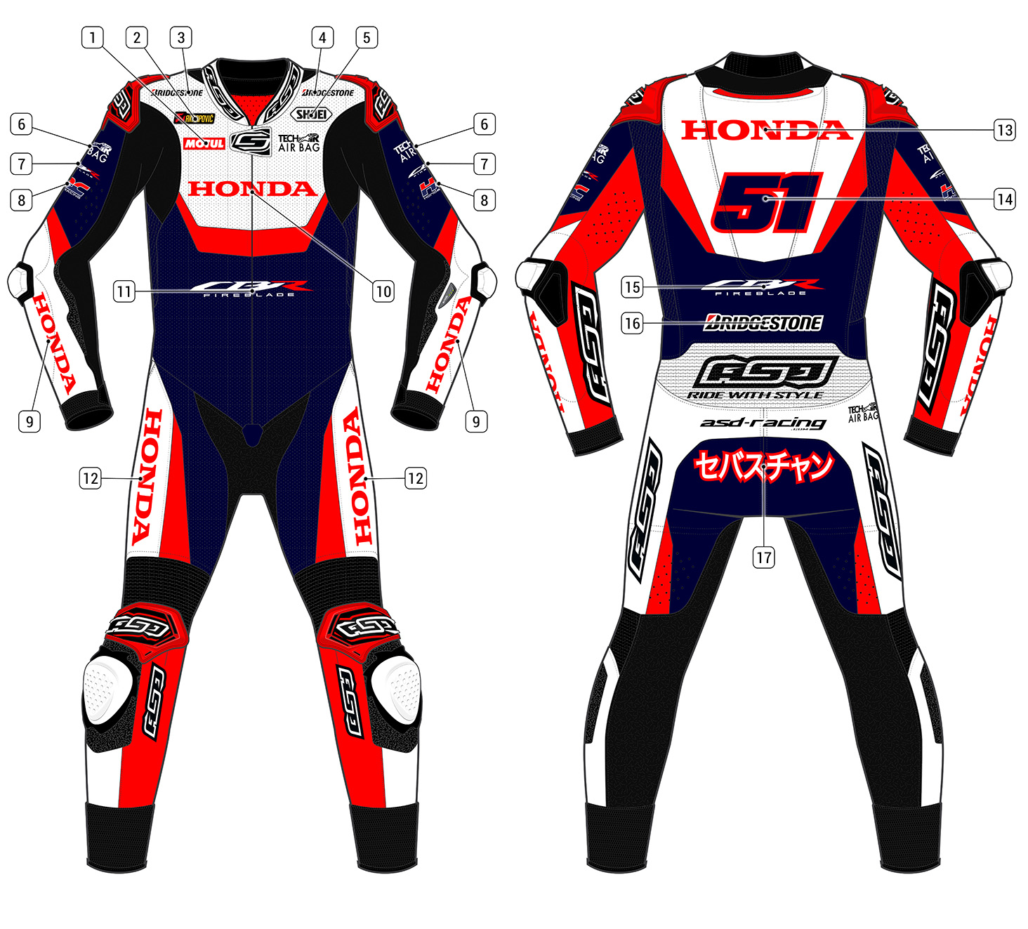 RS | Tech-Air® - Race | ASD Racing