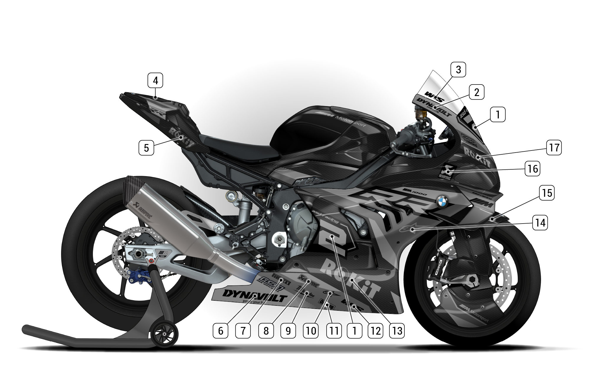BMW M1000RR 2023/24 | ASD Racing
